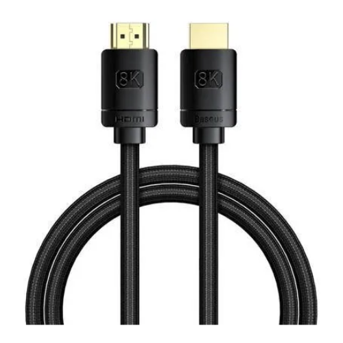 Кабель HDMI BASEUS High Definition, HDMI 8K- HDMI 8K, 1 м, черный