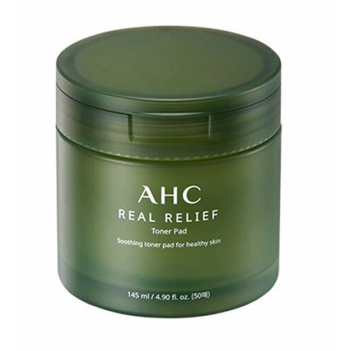 AHC Real Relief Toner Pad - Успокаивающие тонер-пэды