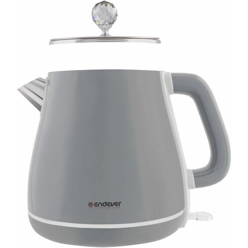 Чайник электрический Endever Skyline KR-254S, 2200Вт, серый