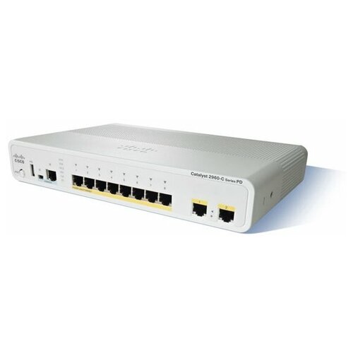 Коммутатор CISCO WS-C2960PD-8TT-L