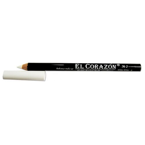 EL Corazon контурный карандаш-каял для глаз, оттенок 02 white