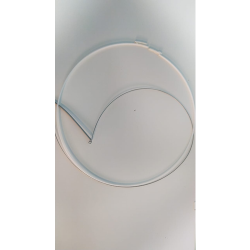 Кольцо пластмассовое, металлическое (комплект) для зажима манжеты люка для стиральных машин Candy + провод питания с разбора