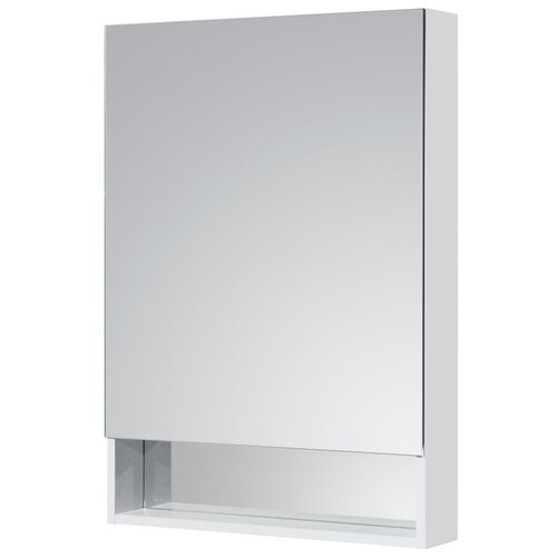 Шкаф-зеркало для ванной Roca Gap 60, (ШхГхВ): 60х12.9х85 см, белый глянцевый