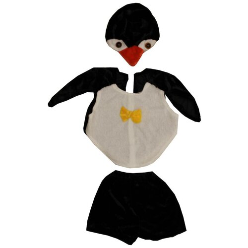 Карнавальный костюм детский Черный пингвин LU3131 InMyMagIntri 104-110cm