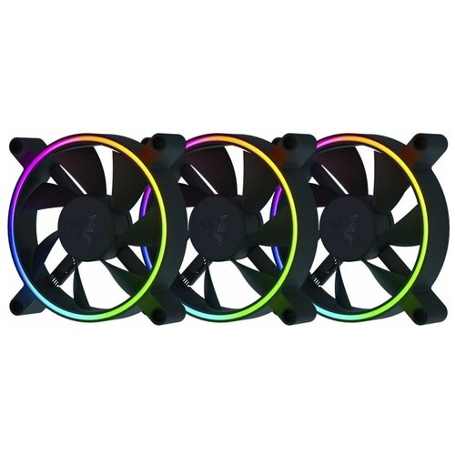 Корпусные вентиляторы Razer Kunai Chroma 140mm 3pcs (RC21-01810200-R3M1)