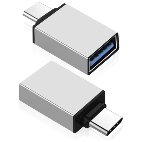 Адаптер OTG / Адаптер-переходник с Type-C (папа/выход) на USB 3.0 (мама/вход) , для мобильных устройств, планшетов, смартфонов и компьютеров