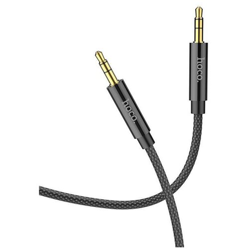 AUX Audio кабель 3,5 мм на Lightning, UPA19, HOCO, черный