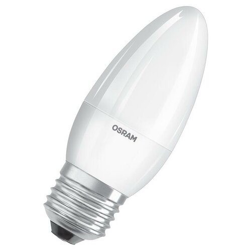 Лампа светодиодная LED Value LVCLB75 10SW/840 10Вт свеча матовая E27 230В 10х1 RU OSRAM 4058075579569