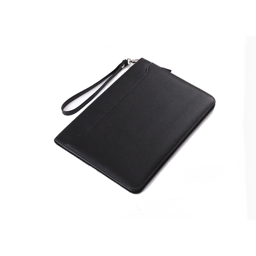 Чехол бизнес класса MyPads для Apple iPad Air (2013) - A1474, A1475, A1476 с визитницей и держателем для руки черный