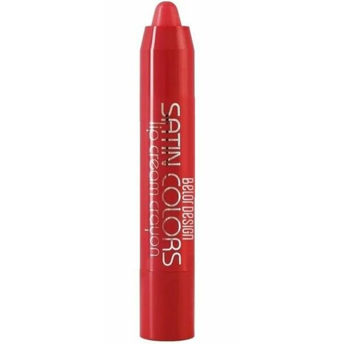 Belor Design Помада-карандаш для губ Satin Colors, тон 15 голливудский красный
