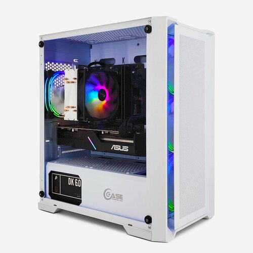 Игровой PC юкомс i7 11700F, RX 5700 XT 8GB, HDD 1TB, SSD 1TB, 32GB DDR4, БП 600W, win 10 pro, White game case