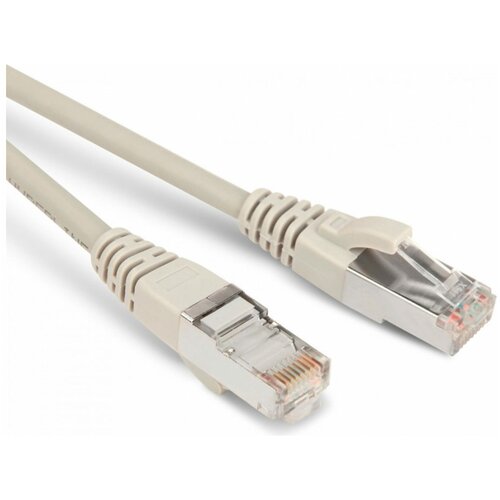 Патч-корд F/­UTP 5е категории 2м Hyperline PC-LPM-STP-RJ45-RJ45-C5e-2M-LSZH-GY серый