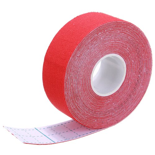 Кинезио тейп для лица красный Ayoume Kinesiology Tape Roll, 1 см *5 м