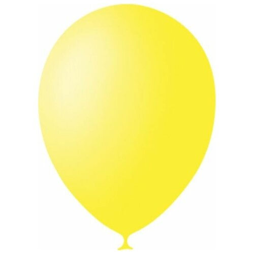 Latex Occidental Набор воздушных шариков Пастель цвет Yellow 001 100 шт