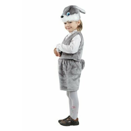 Детский костюм серенького зайчонка