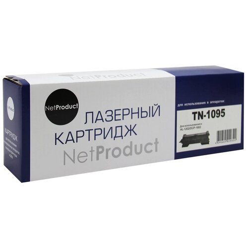 Картридж NetProduct N-TN-1095, 1500 стр, черный