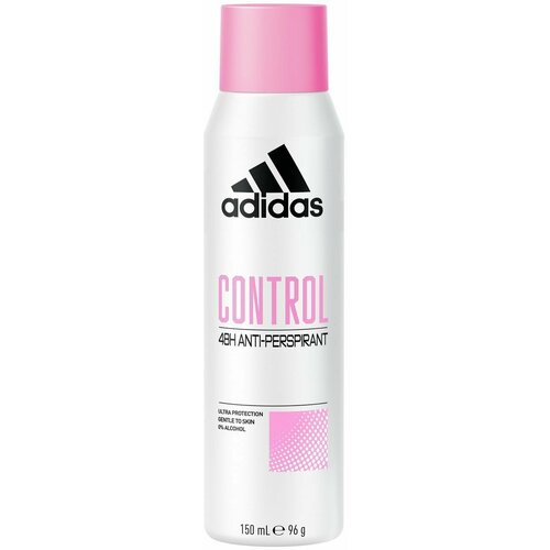 Дезодорант-спрей женский 48H Adidas Anti-Perspirant Control 150 мл (Из Финляндии)