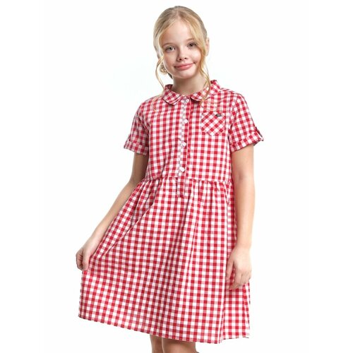 Платье Mini Maxi, размер 134, красный
