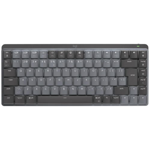 Беспроводная клавиатура Logitech MX Mechanical Mini Linear, графитовый, английская