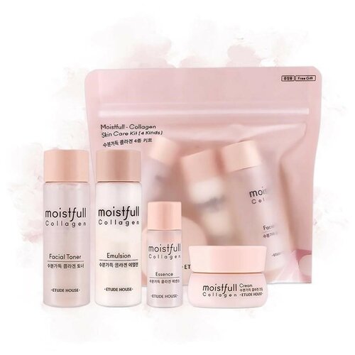 Набор мини средств с коллагеном ETUDE HOUSE Moistfull Intense Skin Care Kit Collagen