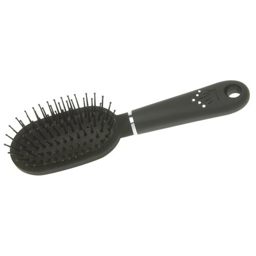 Расческа Dewal Beauty "Шарм" массажная с пластиковым штифтом, овальная, мини, 18 см