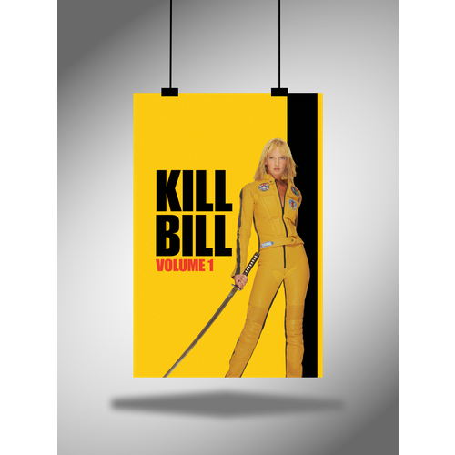 Постер плакат интерьерный на стену фильм Убить Билла А3
