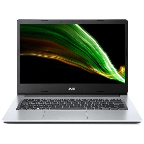 14" Ноутбук Acer Aspire 1 A11433-P7VD 1366x768, Intel Pentium Silver N6000 1.1 ГГц, RAM 8 ГБ, DDR4, Intel UHD Graphics, без ОС, NX.A7VER.00A, серебристый