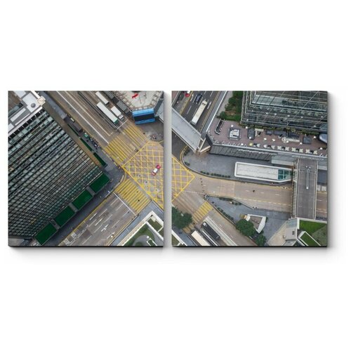 Модульная картина Перекресток дорог160x80