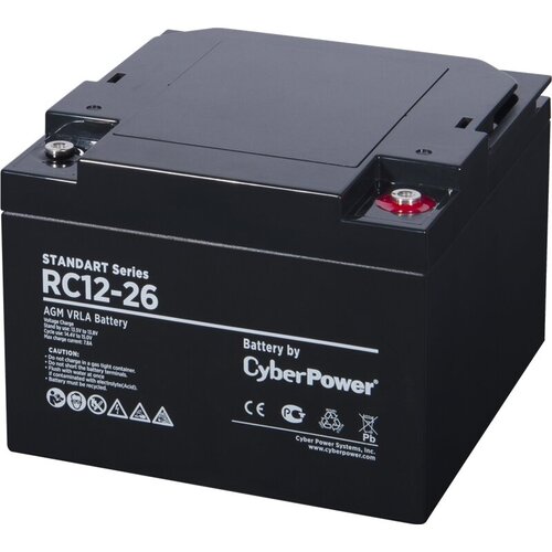 Аккумуляторная батарея CyberPower (RC 12-26)