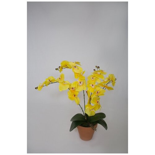 Искусственная орхидея / Искусственное растение для декора / декор для дома