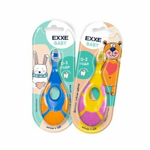 EXXE Baby Зубная щетка, 0-2 года