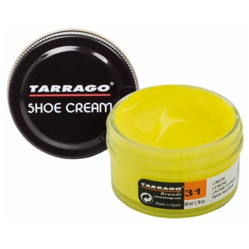 Tarrago Крем-банка Shoe Cream 031 lemon, 50 мл