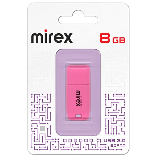 USB Flash Drive 8Gb - Mirex Softa Pink 13600-FM3SPI08