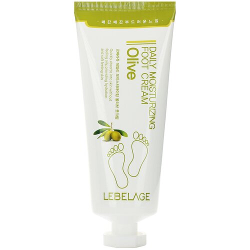 Lebelage Крем для ног Olive, 100 мл, 1 уп.