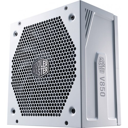 Cooler Master Блок питания Cooler Master ATX 850W V Gold V2 White Case 80+ gold (24+8+4+4pin) APFC 120mm fan 12xSATA RTL