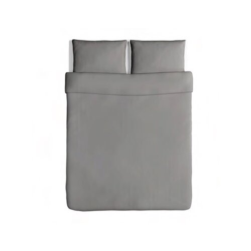 Комплект постельного белья ARUA LINE ULLV, двухспальный, перкаль, серый