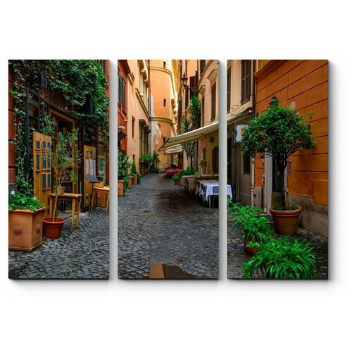 Модульная картина Уютная улочка где-то в Риме 180x129
