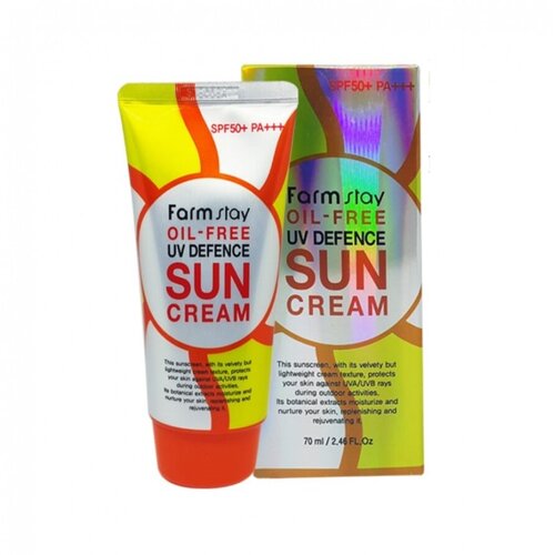 Солнцезащитный крем без масел для лица SPF50+ PA+++ Oil-free UV Defence Sun Cream (70 мл)