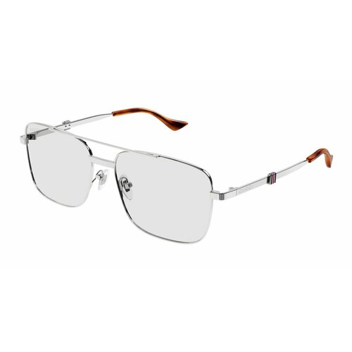 Солнцезащитные очки GUCCI Gucci GG1441S 005, серебряный