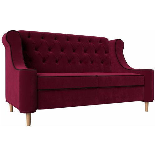 Прямой диван Бронкс, Микровельвет, Модель 110338