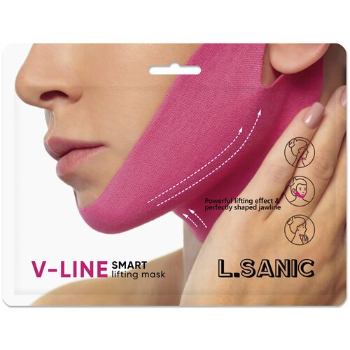L.Sanic V-line маска для подтяжки овала лица, 11 г, 11 мл