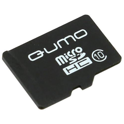 Карта памяти Qumo microSDHC Class 10, черный