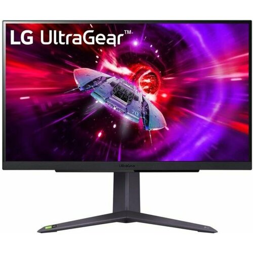 Монитор LG 27 UltraGear 27GR75Q-B черный IPS LED 16:9 HDMI матовая HAS 300cd 178гр/178гр 2560x1440 144Hz FreeSync Premium DP QHD USB 6.19кг