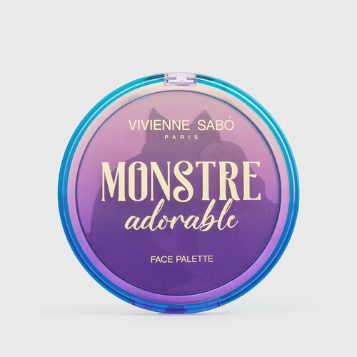 Палетка для контуринга лица Vivienne Sabo Monstre Adorable, тон 01, 13,5 гр