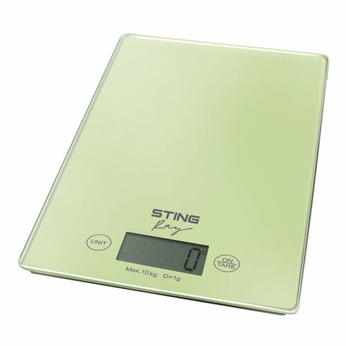 STINGRAY ST-SC5106A зеленый нефрит весы кухонные со встроенным термометром