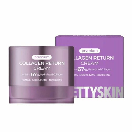 Корейская косметика. Восстанавливающий крем для лица с коллагеном Pretty Skin Premium Collagen Return Cream