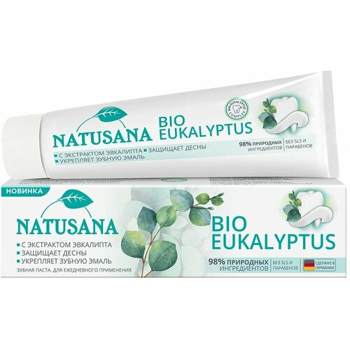 Зубная паста Natusana Bio Eukalyptus 100мл