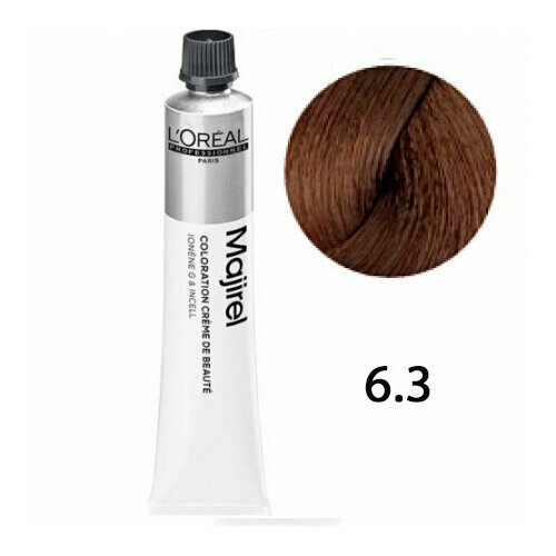 L'Oreal Professionnel Majirel 6.3 Темный блондин золотистый 50мл