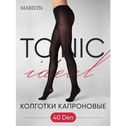 Колготки Marilyn Tonic, 40 den, размер L, бежевый