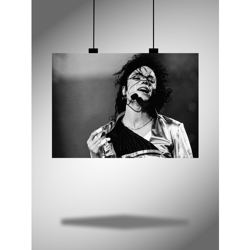Постер плакат интерьерный на стену музыка Майкл Джексон (Michael Jackson) 2 А3